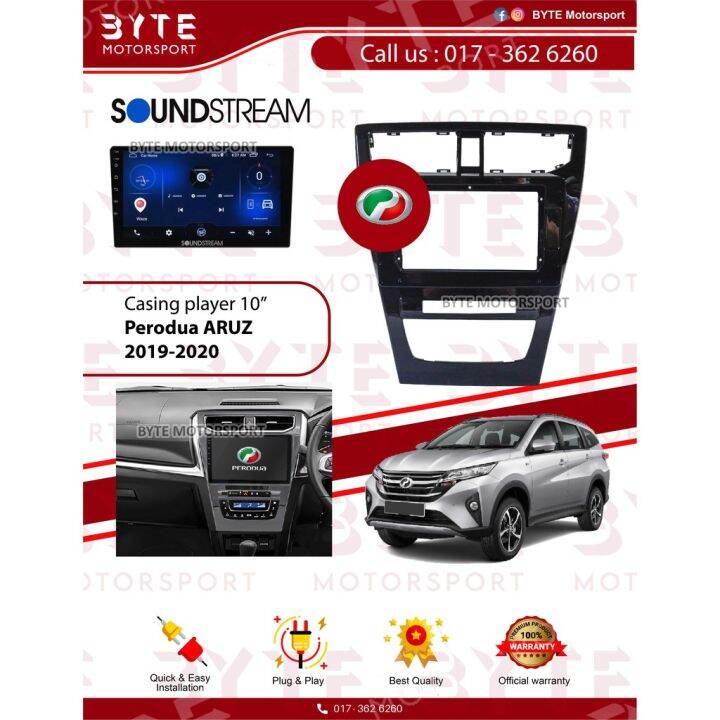 Android 🕷️Perodua Aruz 2019-2020 Soundstream🇺🇸 Anzuo Android player 2G ...