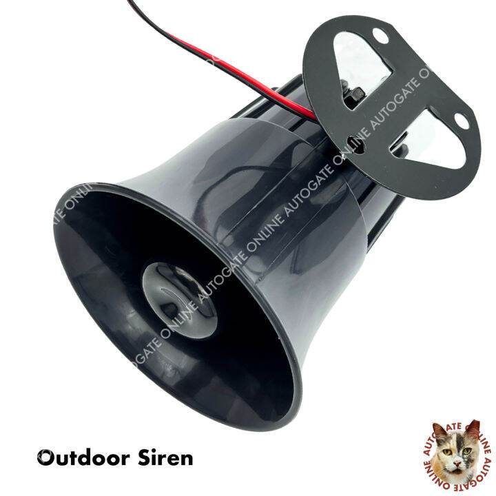 12V 30W ALARM EXTERNAL SIREN HORN / ALARM SYSTEM Blugurad | Lazada