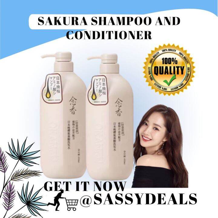 Original Japan Sakura Shampoo and Conditioner | Okanen Japan Hair ...