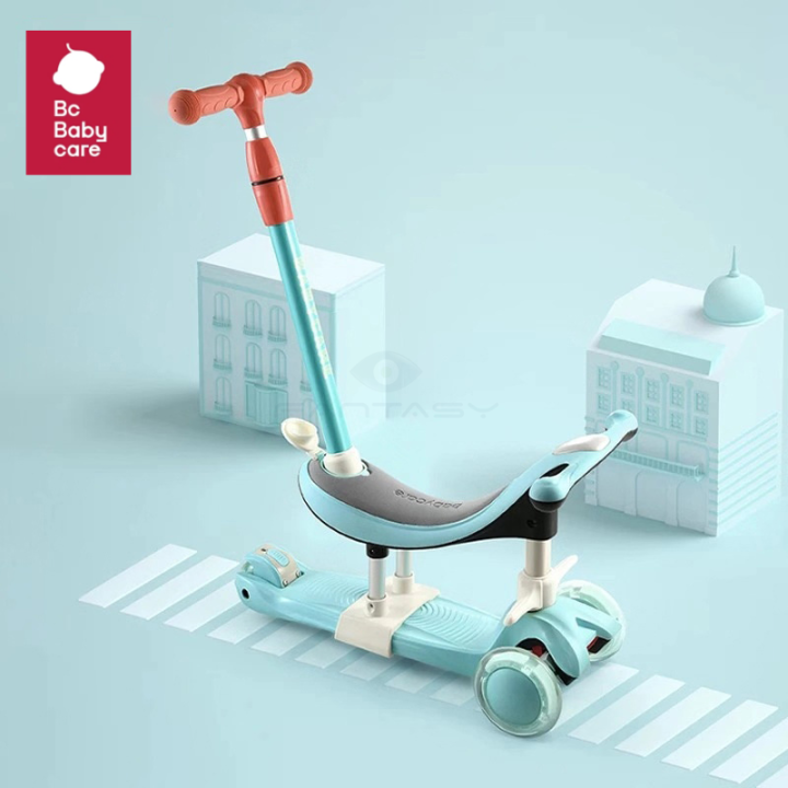FANTASY Bc Babycare 3 in 1 folding scooter children scooter kids car play toy car balance ...