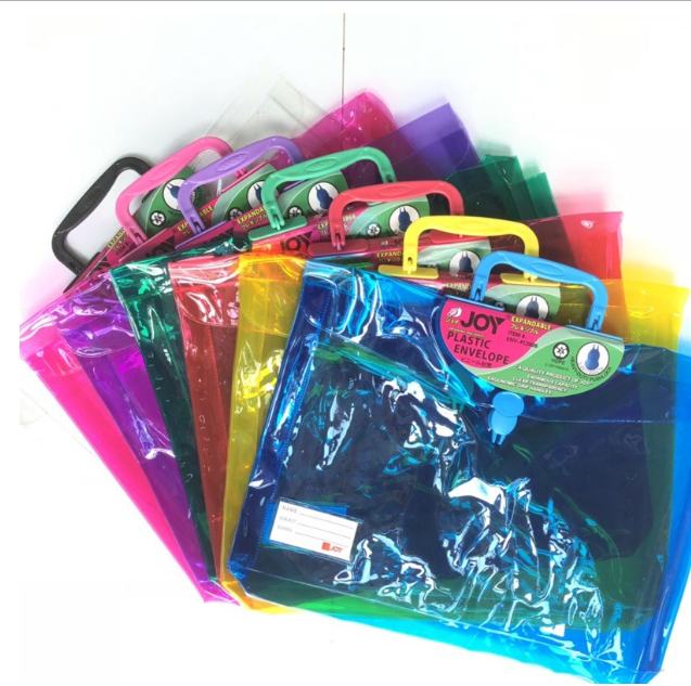 YMS Expandable Plastic Envelope Push Lock Long with Handle | Lazada PH