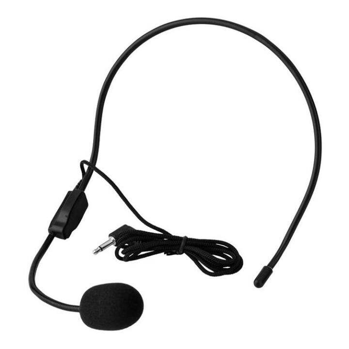 Wired Headset Microphone 3.5mm Wired Computer Headsets Speaking ...