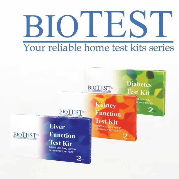 BioTest Liver Function Test Kit (5 boxes pack) | Lazada