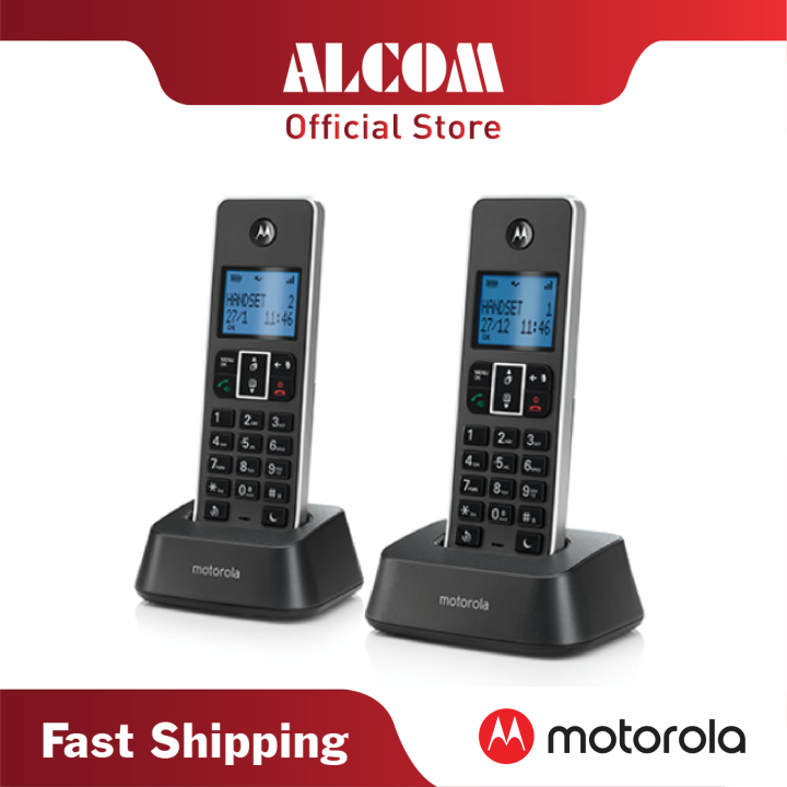 Motorola IT.5.2X Designer Twin Dect Digital Cordless Speaker Phone Office Home House TM Unifi ...