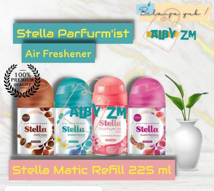 Stella Matic Refill 225ml - Refill Pengharum Ruangan Otomatis | Lazada ...