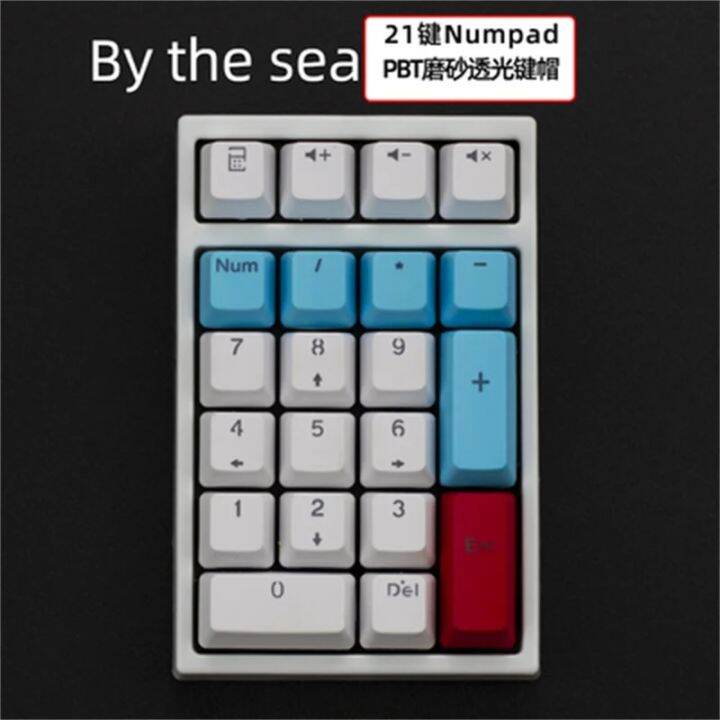 Numpad 21 Key Pbt Keycap Mechanical Keyboard Number Color Keycap Oem ...