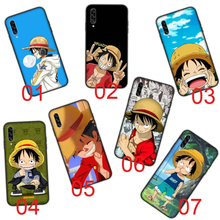 one Anime Luffy piece Soft Silicone Case Casing for OPPO Find A74 F17 ...