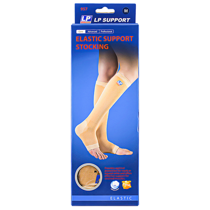 [ของแท้ 100%] LP SUPPORT 957 ELASTIC SUPPORT STOCKING 1 คู่ ที่รัด ...