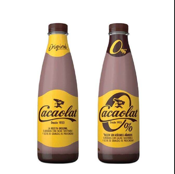 Cacaolat Cocoa Milkshake 1L Bundle of 2 Original and Sugar Free | Lazada PH