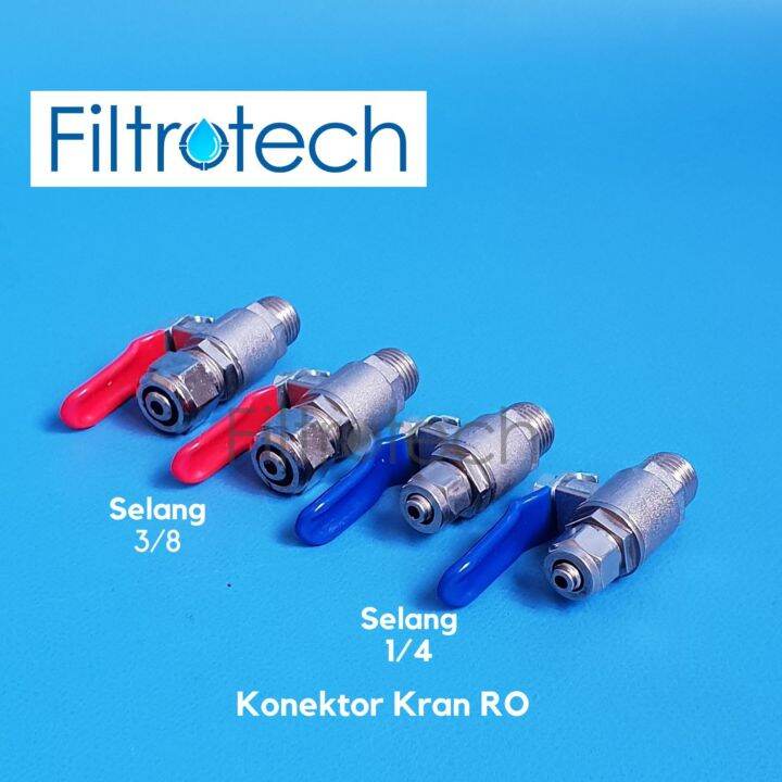 Kran RO Konektor Cabang 1/4 dan 3/8 - anak Konektor RO ( Reverse ...