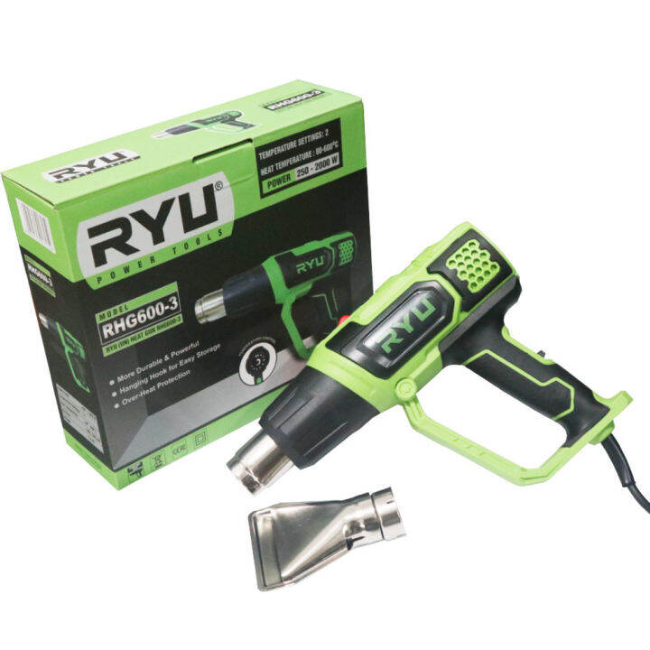 NEW RYU HOT GUN RYU RHG 600-3 HEAT GUN RYU RHG600-3 BY TEKIRO JAPAN ...