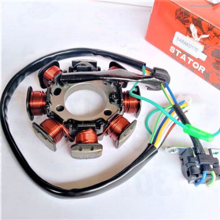 STATOR COIL ASSY FOR KAWASAKI BARAKO 175 | Lazada PH