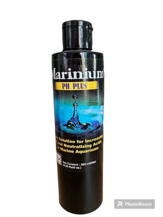 Marinium pH Plus 265ml. แร่ธาตุ ปรับเพิ่ม pH ของน้ำ 1-2 ฝา (10 ml.) ต่อ ...
