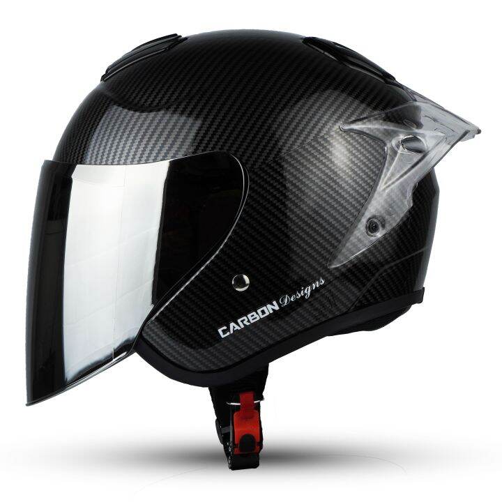 Helm Rsix Half Face kekinian SNI helm Motor terbaru Paket Ganteng ...