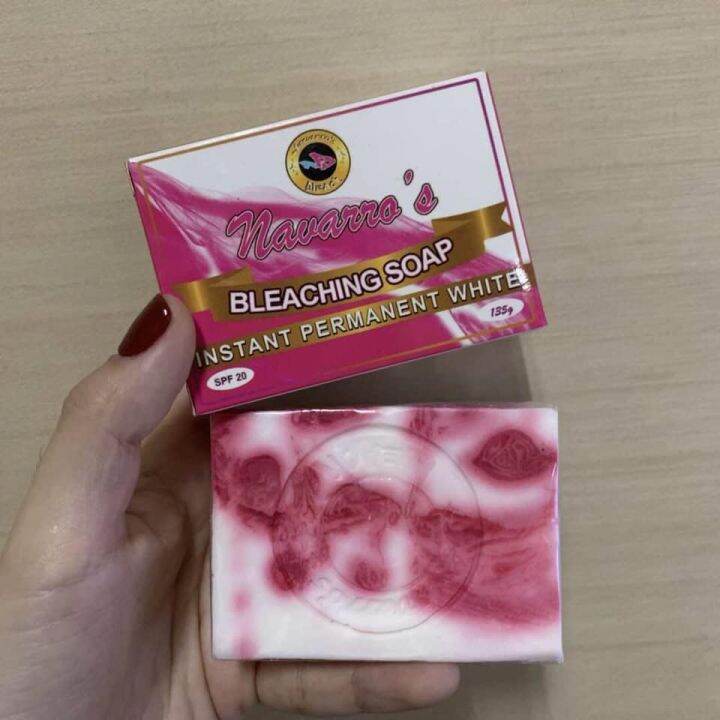 Today Market NAVARROS BLEACHING SOAP Instant whiteo16 | Lazada PH