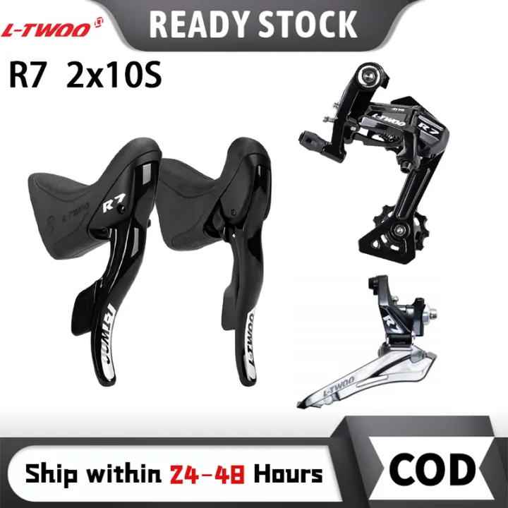 LTWOO R7 2x10 Speed 20s Road Bike Shifter Rear Front Derailleurs ...