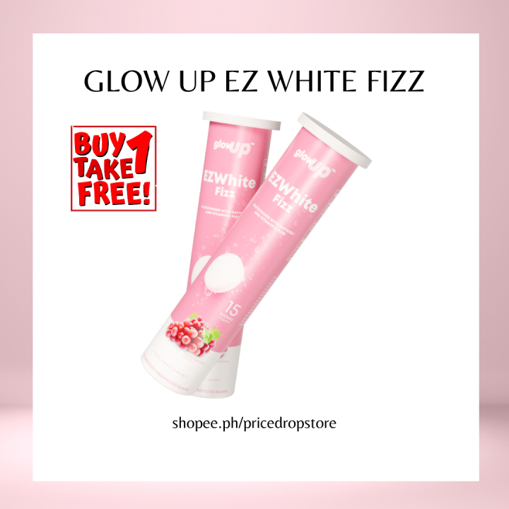 EzWhite Fizz Gluta (15 tablets) Ez White GlowUp for whitening and Anti ...