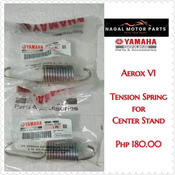 TENSION SPRING FOR CENTER STAND AND SIDE STAND AEROX V1 YAMAHA GENUINE ...