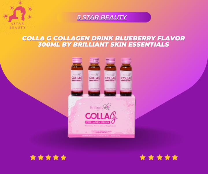 Colla G Collagen drink blueberry flavor 300ml by brilliant skin ...