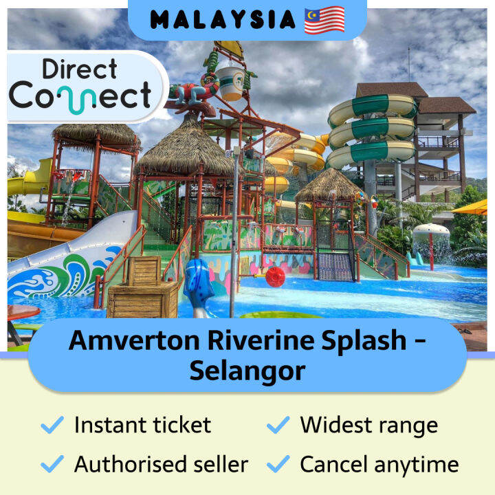 [PROMO TIKET READY] Amverton Riverine Splash Waterpark Theme Water Park Selangor Malaysia ...