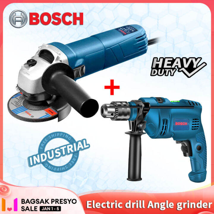 Grinder and drill set original heavy duty BOSCH 2 in 1 power tools set ...