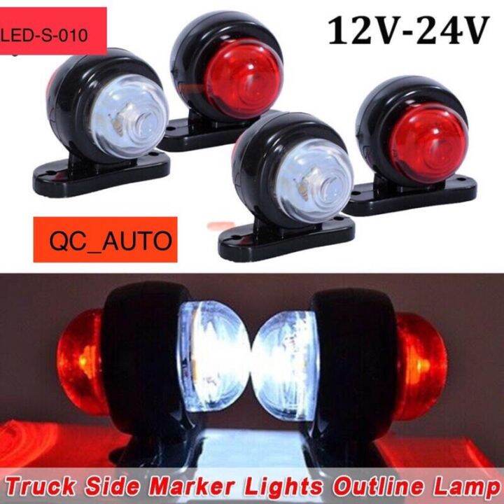 LED-S-010 HEAVY DUTY TRUCK LED SIDE LAMP 12-24V FOR USE ON: UNIVERSAL ...