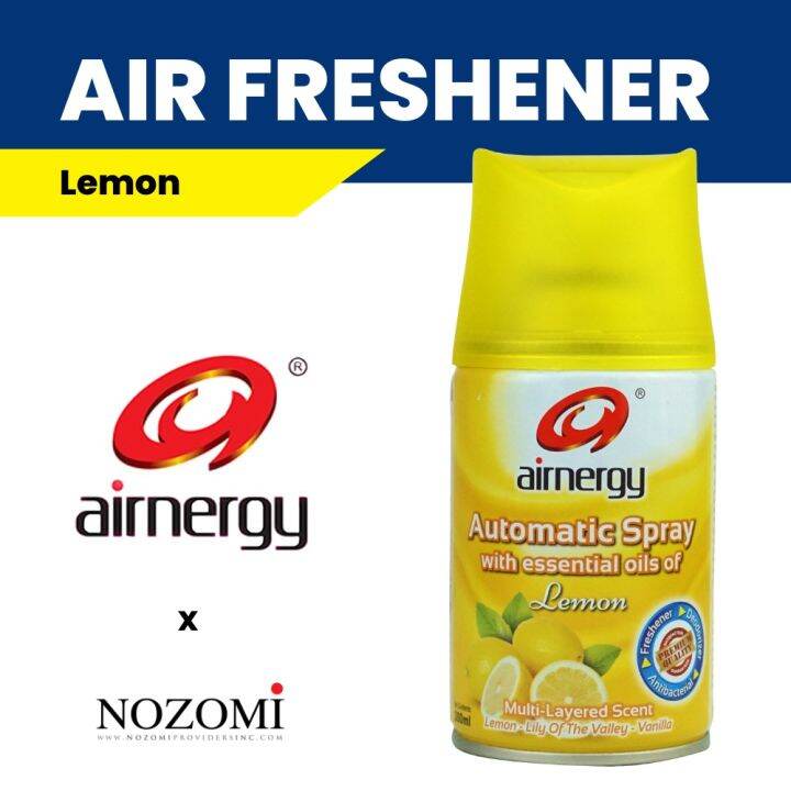 Airnergy Metered Spray Refill 300mL Lemon | Lazada PH