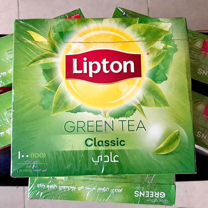 Lipton Green Tea Classic 88/100 Tea Bags (100 Original) | Lazada PH