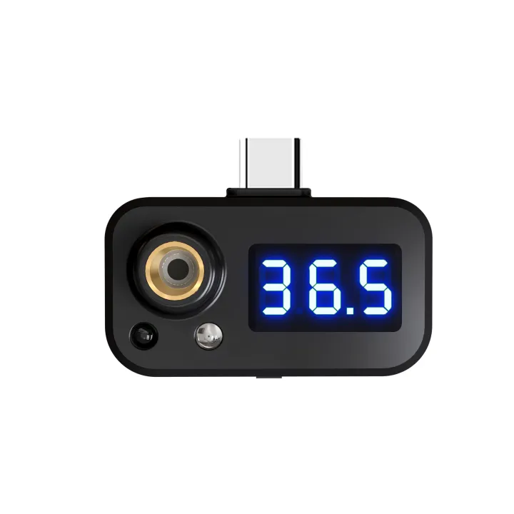 USB Infrared Ther-mometer Plug and Play Type-C Interface Measuring Body ...