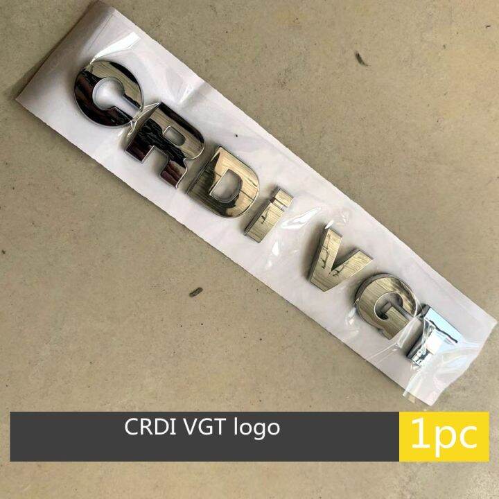 New Car 3D CRDI VGT Logo Sticker Emblem Badge Decals For Hyundai KIA ...