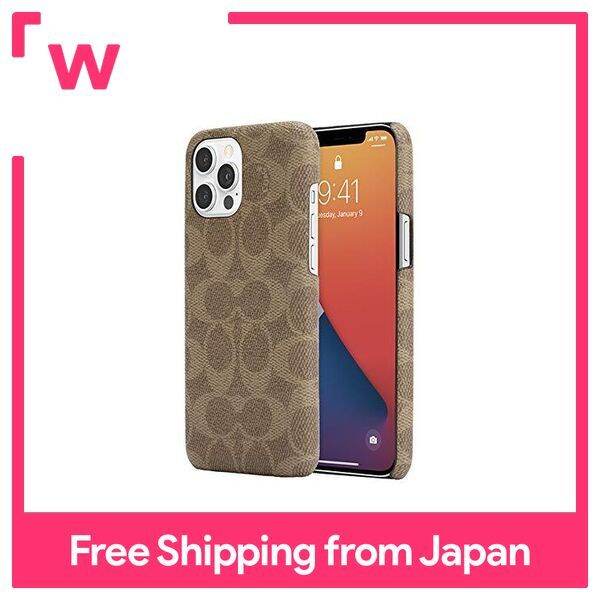 COACH IPhone12 MAX Dedicated IPhone12 Case มาร์ทโฟนสมาร์ทโฟนสีกากี ...