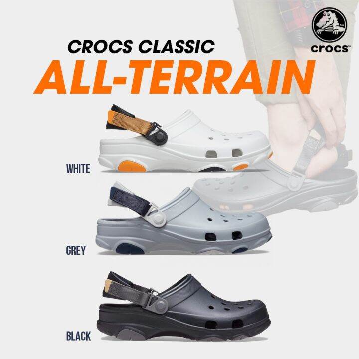 Crocs Collection รองเท้าแตะ รองเท้าแบบสวม รองเท้าลำลอง ครอคส์ CR UX CS ...