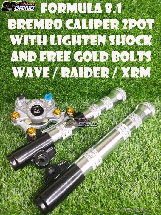 WAVE / XRM / RAIDER / CALIPER FORMULA 8.1 WITH LIGHTEN FRONT SHOCK AND ...
