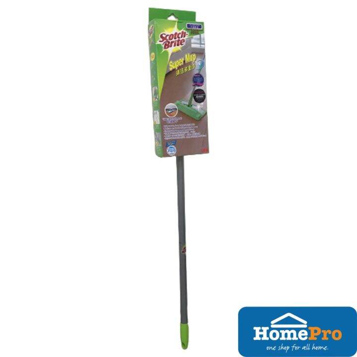 Scotch Brite Flat Mop With Scrapper Set | Lazada