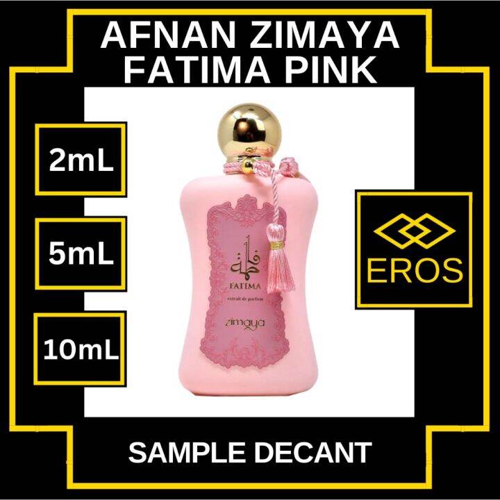 ZIMAYA FATIMA PINK 2mL 5mL 10mL DECANT perfume sample vial repacked ...