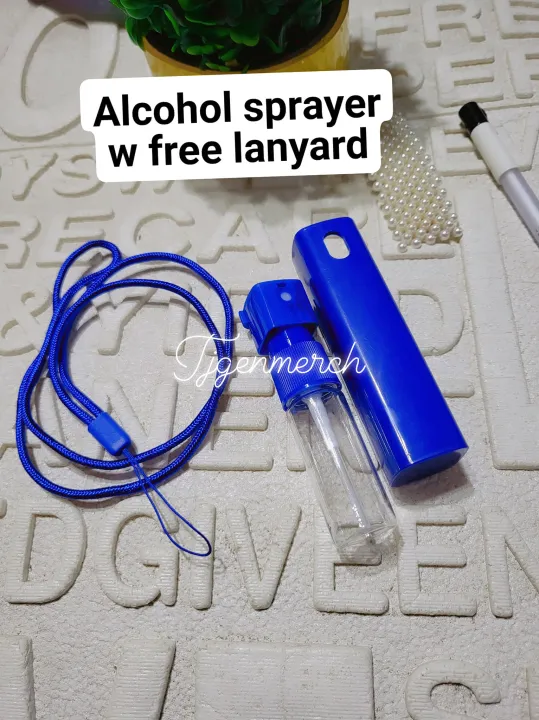 Portable Alcohol Sprayer w free Lanyard lace unisex design w free ...