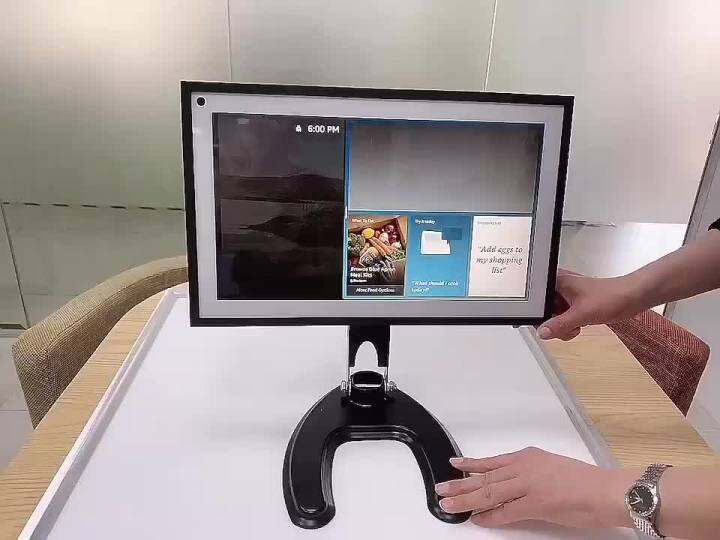 Rotating Portable Monitor Wall Desk Metal Stand Fit For 10-27inch ...