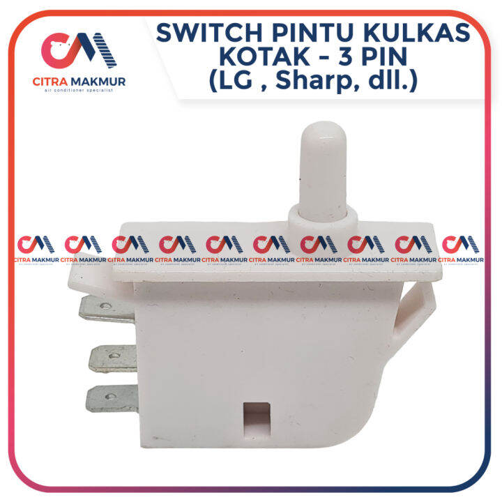 Switch Pintu Kulkas Saklar Lampu Sekun Showcase Freezer Kotak Sharp 3 ...