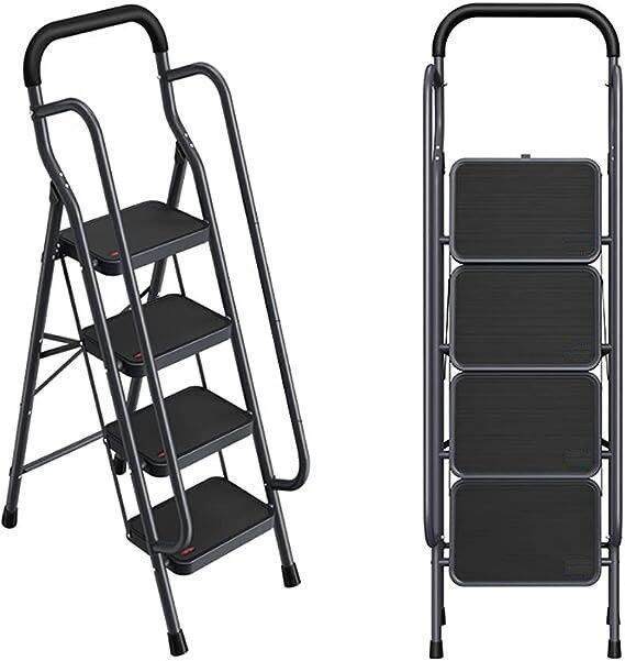P 4 Steps Heavy Duty Ladder With Handrails And Without Handrails Big ...