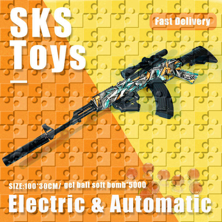 Fast deliver New Wargame SKS Gel Blaster Gun Toy Guns For 12yrs+ Boys ...
