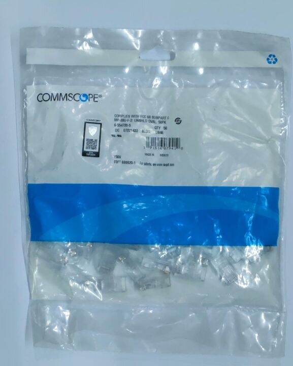 Commscope Rj45 Cat-5 isi 50 pcs | Lazada Indonesia