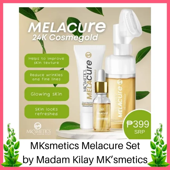 MKsmetics Melacure Set, Melacure Serum, Melacure Foam, Melacure Cream ...