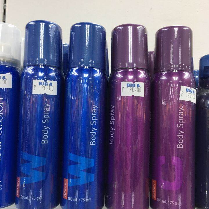 Bench Wired/ Capture Body Spray 100ml | Lazada PH