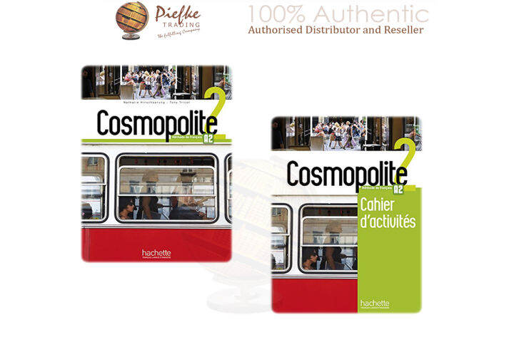 Cosmopolite : 2 Students Book / Workbook (100% genuine imported ...