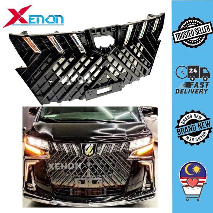 Toyota Alphard 2018 Wald Style Front Grille | Lazada