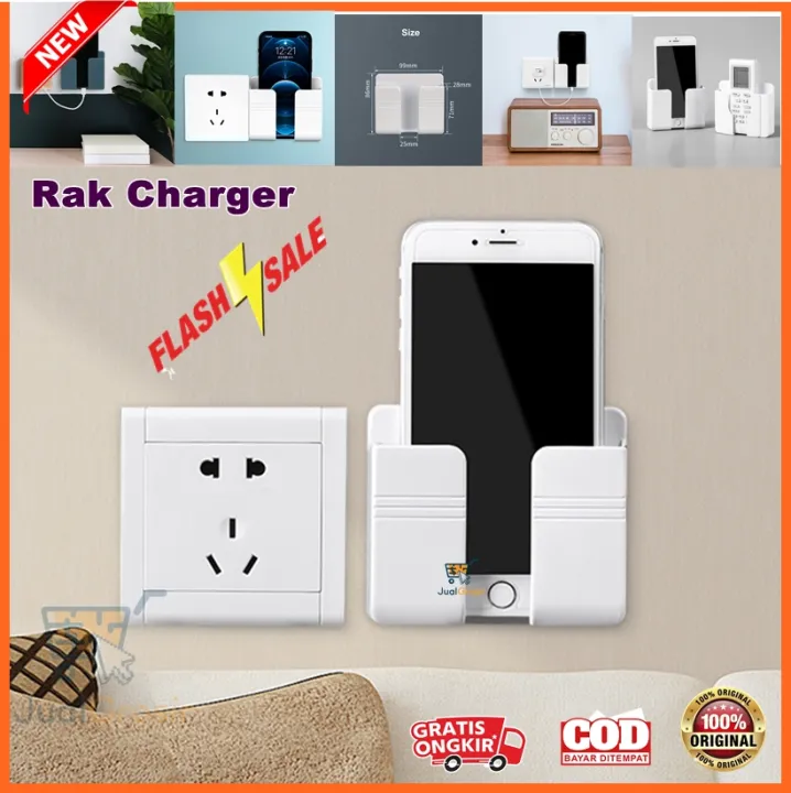 Tempat charger hp tempel dinding - Holder Tempat charger hp tempel ...