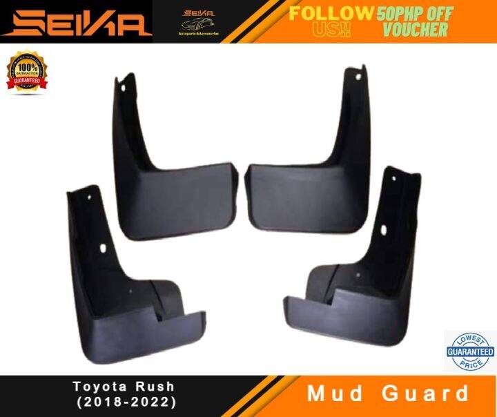 Toyota Rush 2018-2022 Mud Guard - Mud Flaps - Splash Guards | Lazada PH