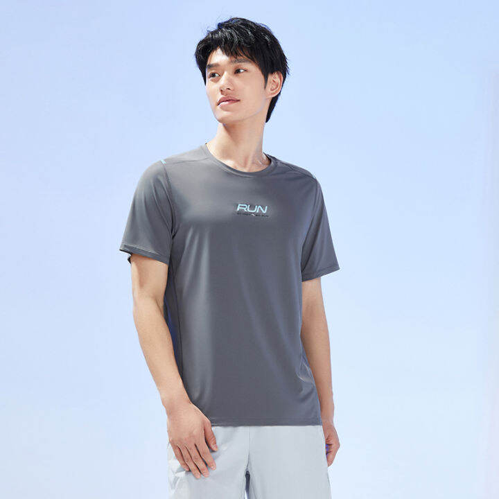 ANTA Men Running SS Tee Shirt Regular Fit | Lazada PH