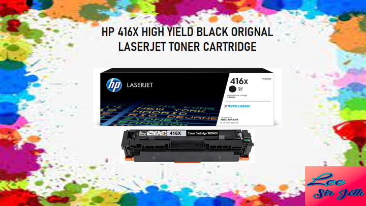 HP 416X HIGH YIELD BLACK ORIGNAL LASERJET TONER CARTRIDGE | Lazada PH