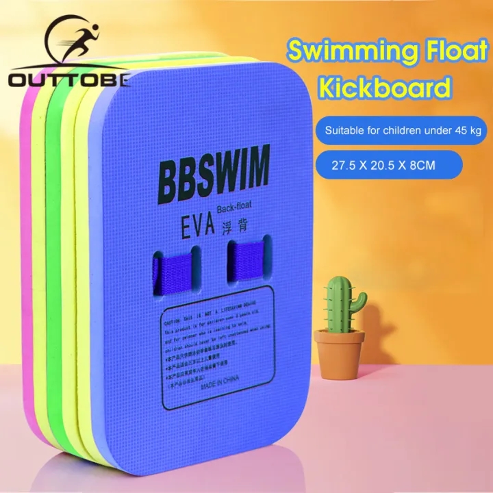 Outtobe Float Kickboard A Shape EVA Swimming Board Floating Plate Back ...